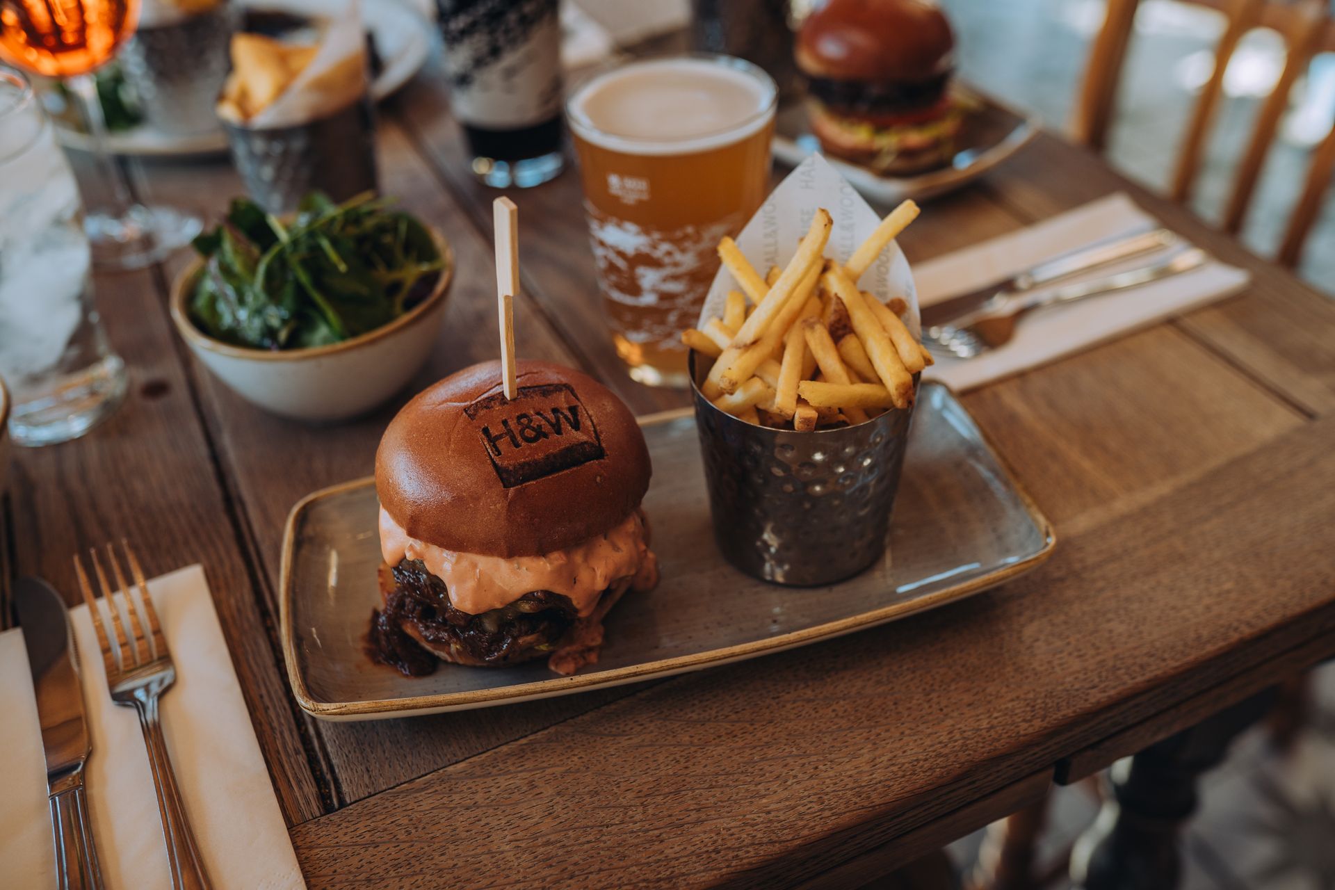 Menus | Hall & Woodhouse Crowthorne